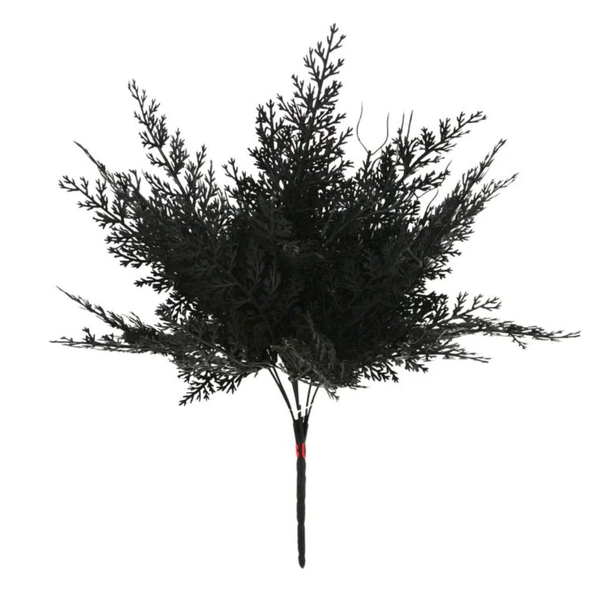 19" Plastic Cedar Bush: Black - 84475 – White Bayou Wreaths & Supply